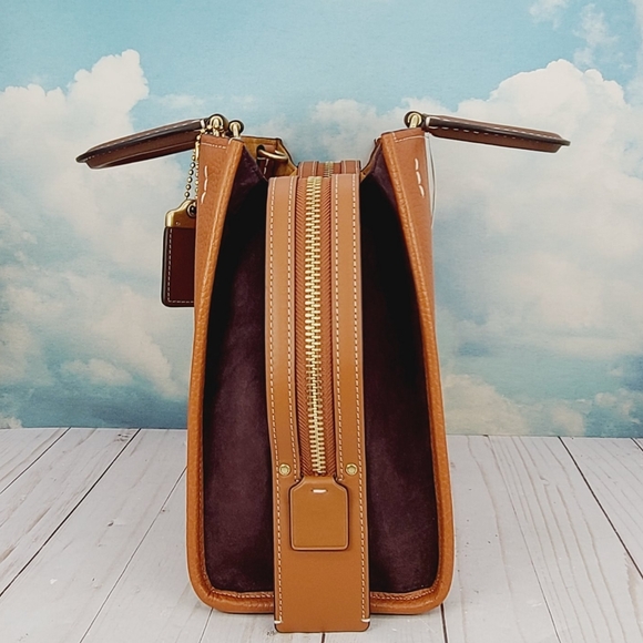 Coach | Bags | Coach Colorblock Rogue 3 Amber | Poshmark